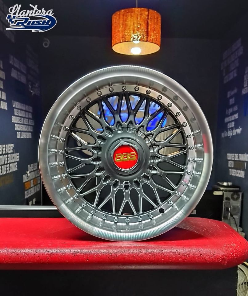 JUEGO DE RINES 17"X8"/9" 4-100/114 TIPO BBS PANAL | RUSH