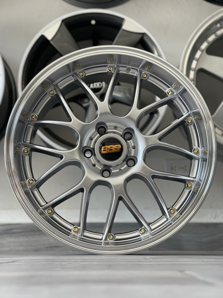 JUEGO DE RINES 18"X8.5" 5-112/114.3 TIPO BBS RS-GT | RUSH
