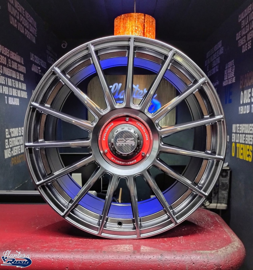 JUEGO DE RINES 19"X8.5" 5-100 TIPO OZ SUPERTURISMO EVOLUZIONE | RUSH