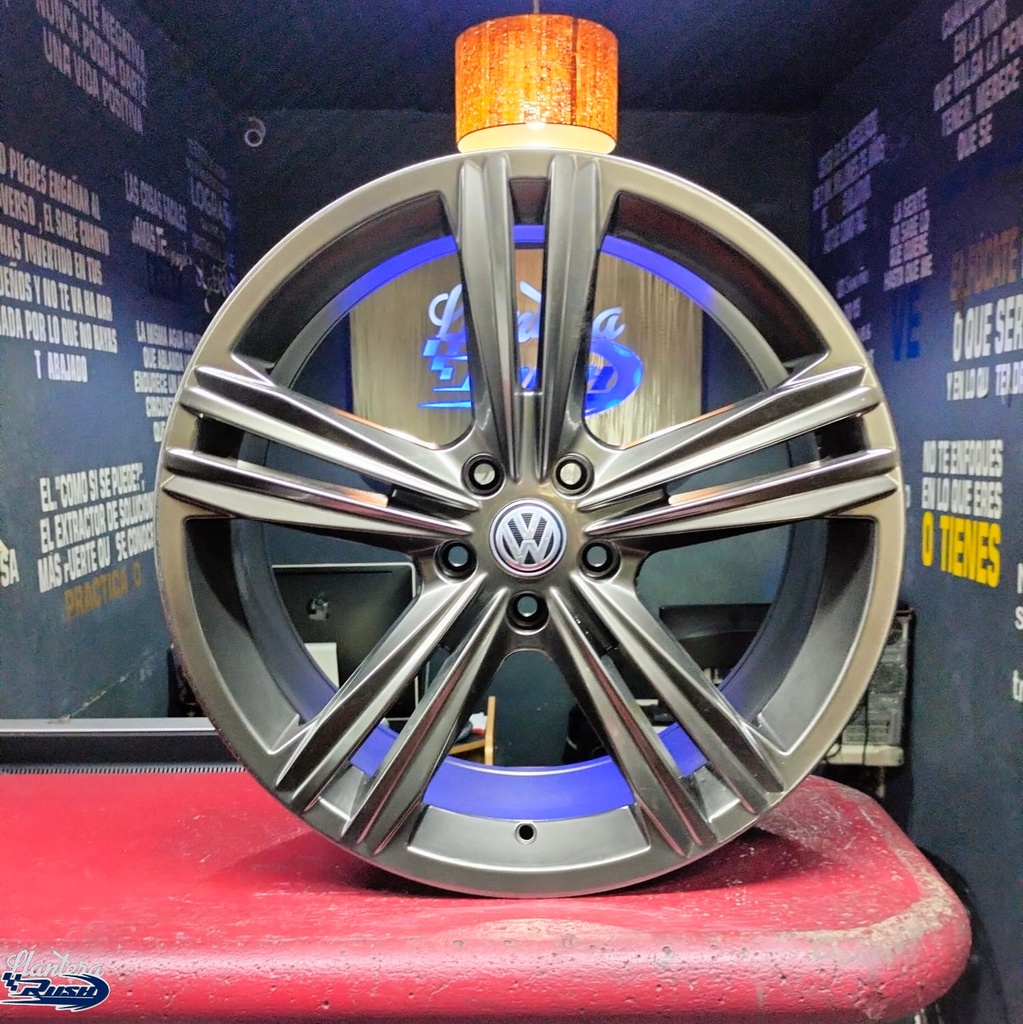 JUEGO DE RINES 19"X8" 5-112 TIPO R-LINE | RUSH