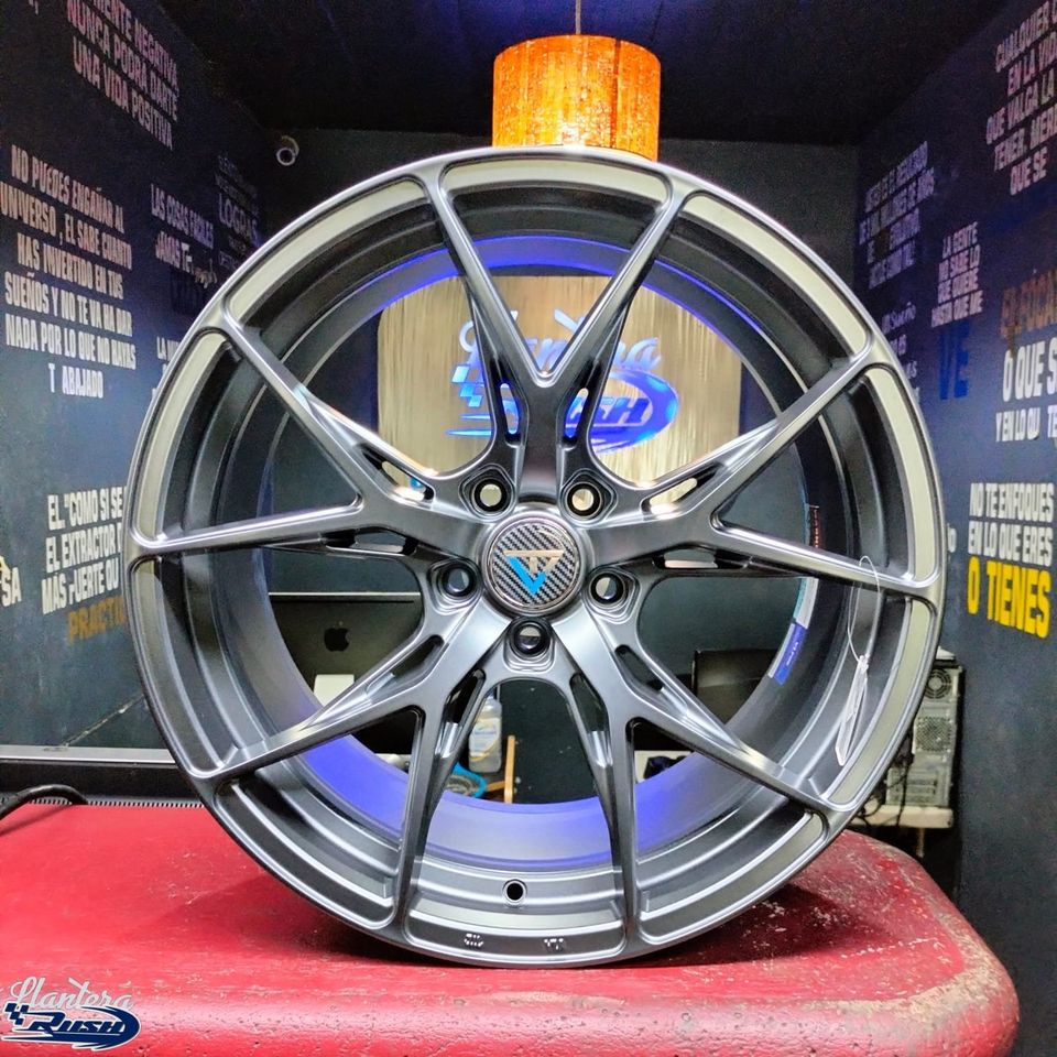 JUEGO DE RINES 19"X8.5"/9.5" 5-112 WHEELEGENS VLF-28 | RUSH